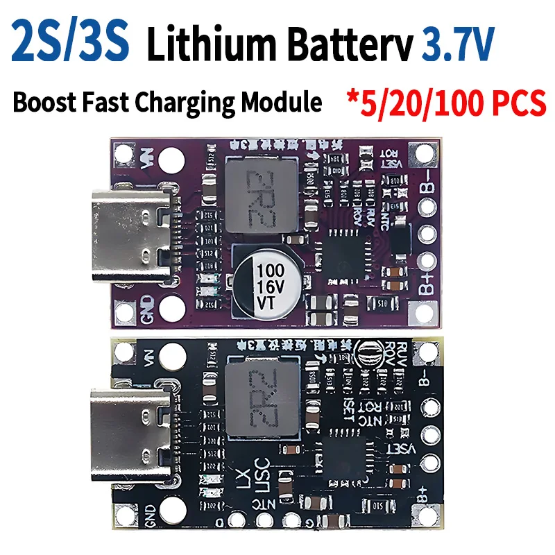 2S-3S-3-7V-Type-C-USB-Lithium-Battery-Charging-Module-Support-Fast ...