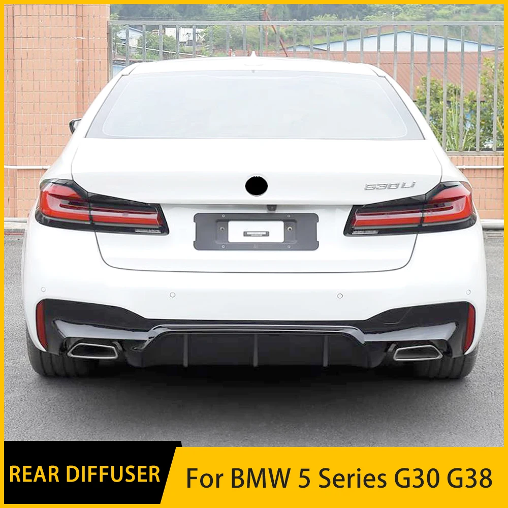 Rear-Bumper-Diffuser-Lip-For-BMW-5-Series-G30-G38-2017-23-520i-540i ...