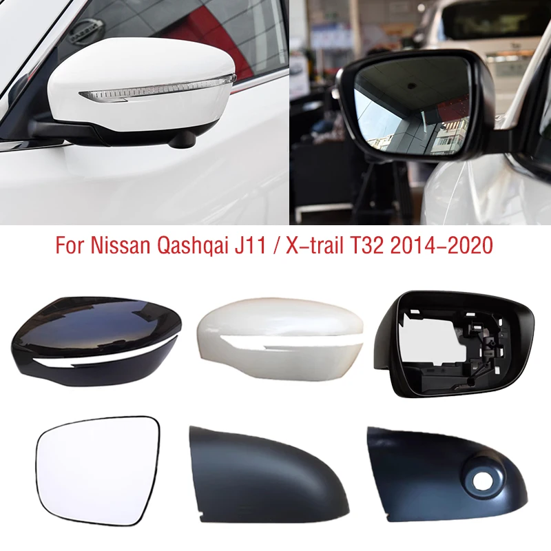 For Nissan Qashqai J11 X Trail T32 2014 2020 Side Mirror Lower Cover ...