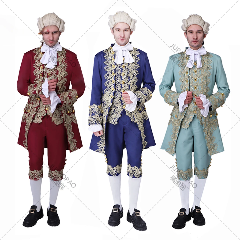 Terno-Cosplay-vitoriano-renascentista-masculino-traje-Tudor-do-s-culo ...