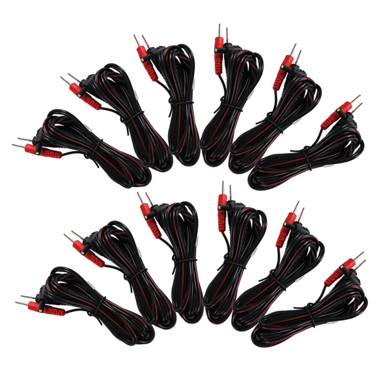 Replacement Electrode Cable Conductive Standard Pin Connection Wire for ...