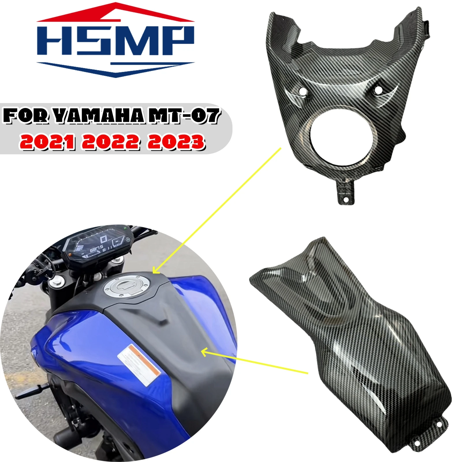 for Yamaha MT-07 mt 07 2021 2022 2023 motorcycle fairing accessories ...