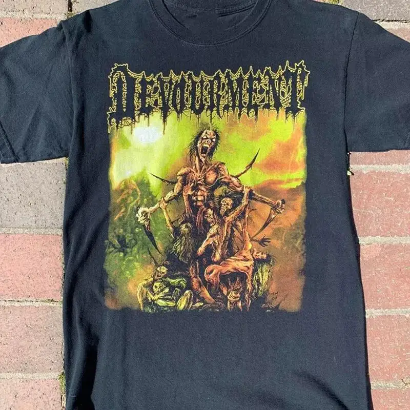 Devourment Band Black Cotton T Shirt Size S 5Xl Tt657 - AliExpress ...