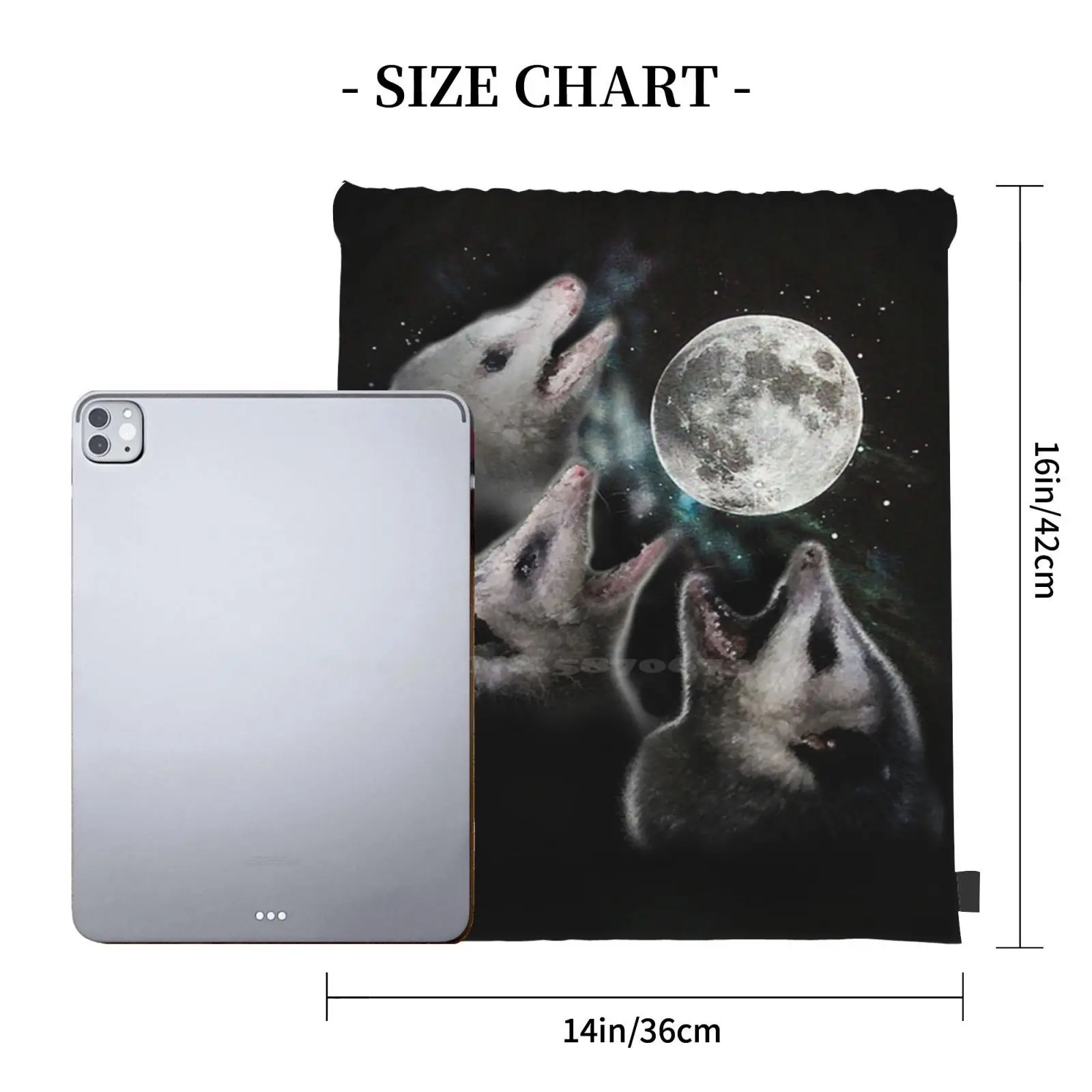 3 Opossum Moon Backpack - styloclubs.com