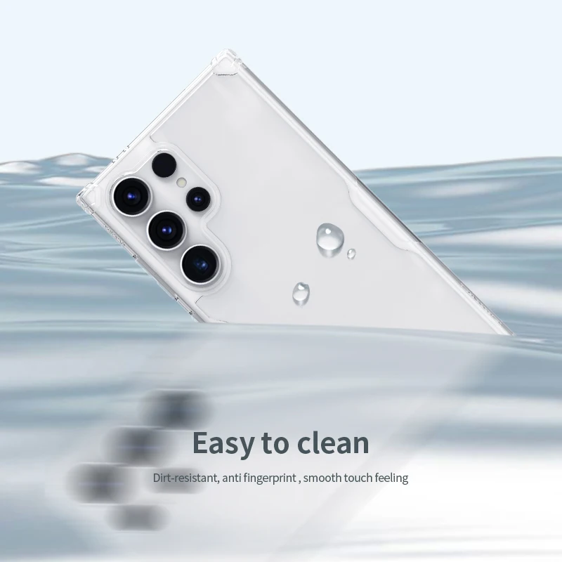 For-Samsung-Galaxy-S24-Ultra-Case-Nillkin-Transparent-Non-Fading-TPU ...