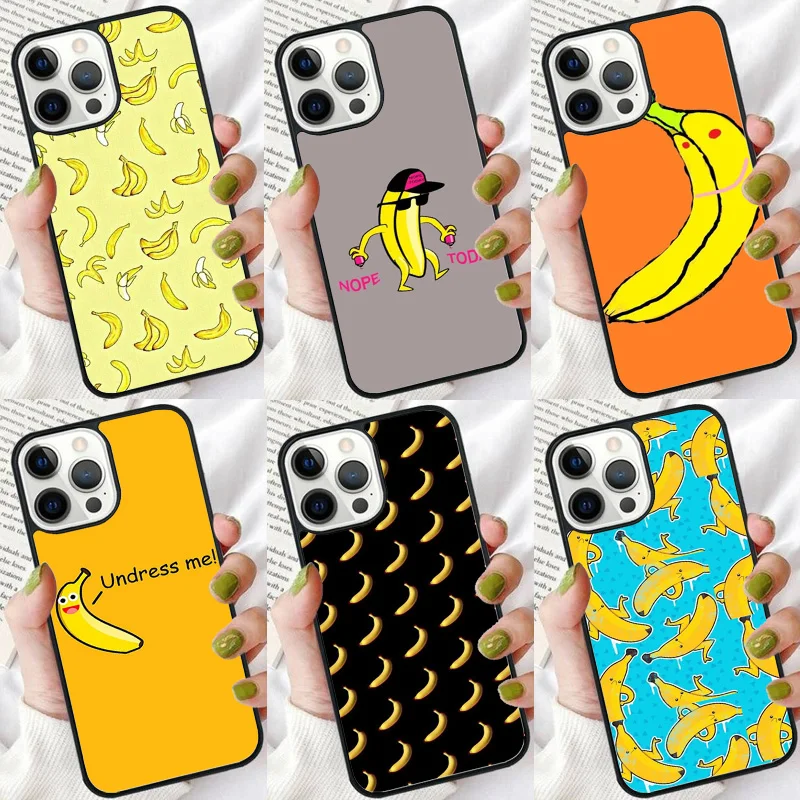 Memes-Cartoon-Funny-Banana-Phone-Case-For-iphone-SE2020-15-14-6-7-8 ...