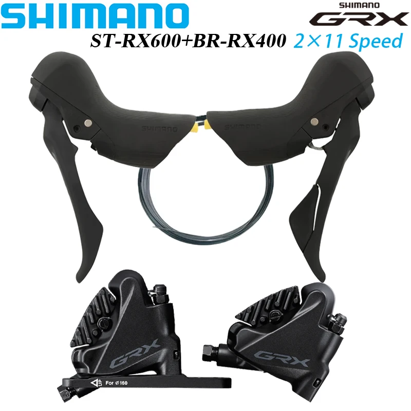 Shimano-GRX-RX600-RX400-2x11S-Hydraulic-Disc-Brake-RX600-Shifter-Lever ...