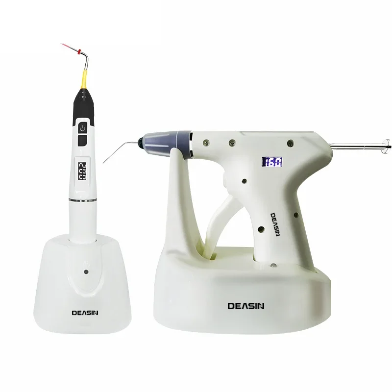 Dental 2 in 1 Cordless Wireless Percha Gutta 2 in 1 Gun Pen Tip Heated ...