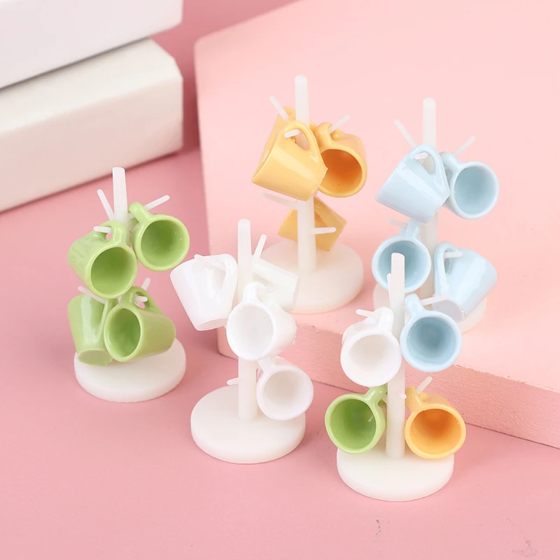 Dining Room Bar Furniture With Cup Dollhouse Wine Cups Plastic Rack ...