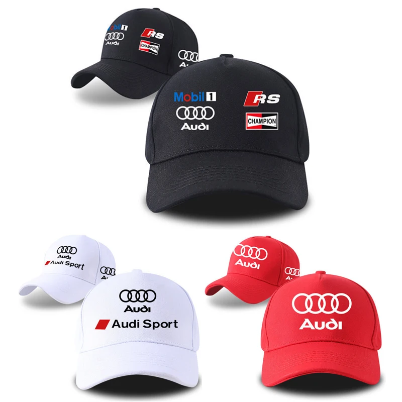 Golf Cap Casual Sports Caps For Men Audi Logo A4 A5 A6 S4 S6 S7 TT Q5 ...