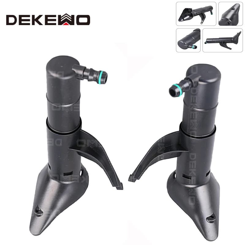 For VW Touareg 2011 2012 2013 Car Headlight Washer Nozzle Cleaning Jet ...