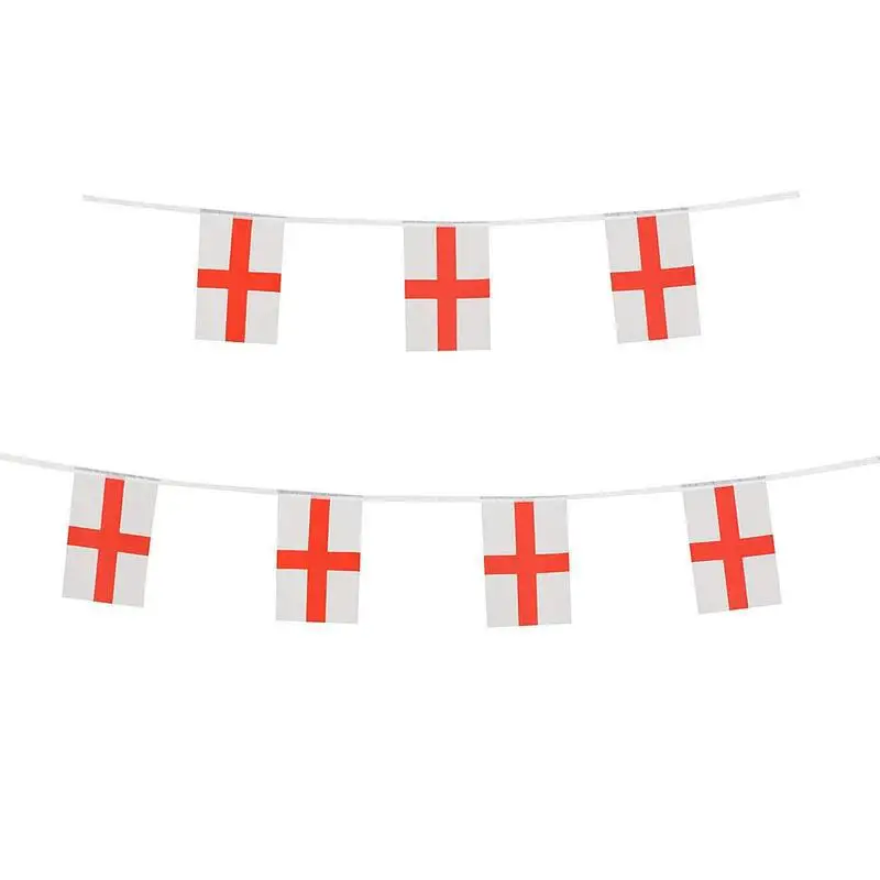 England-String-Flag-Pennant-Banner-14-21cm-England-Flags-National ...