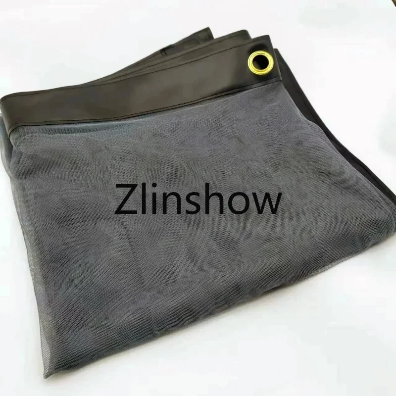 Zlinshow stage projection screen fabric projection holographic mesh ...