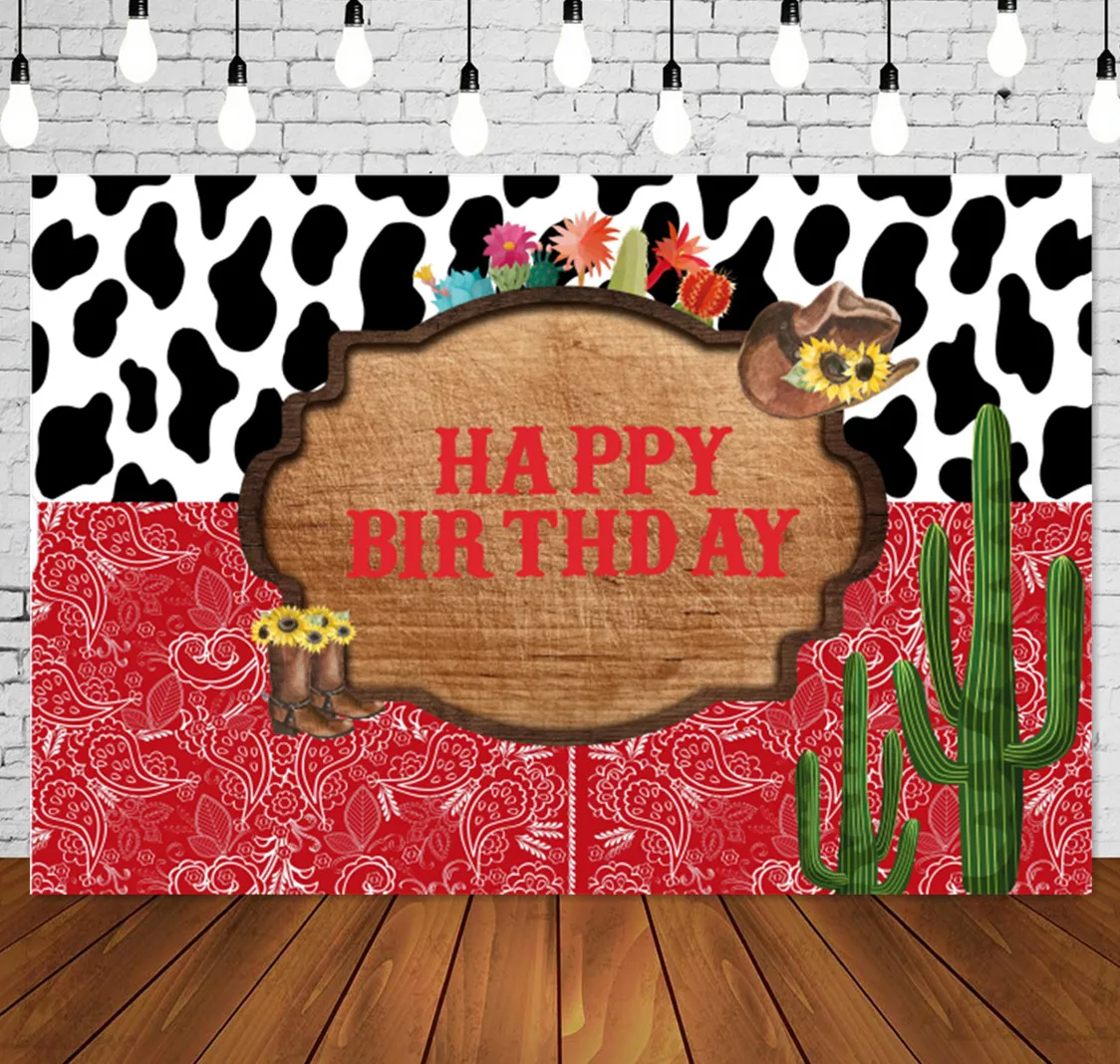 Western Party Backdrop