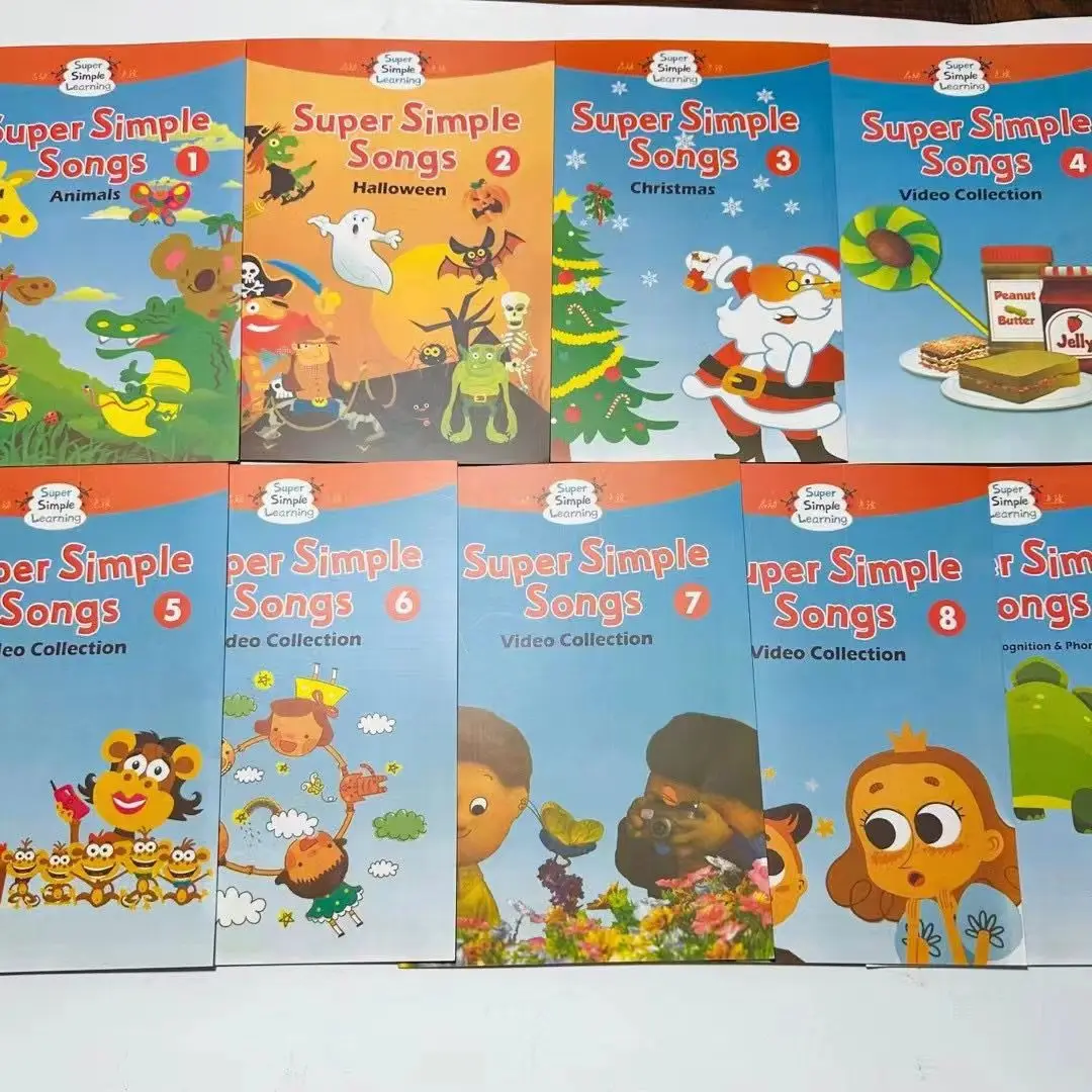 9-Volumes-Super-Simple-Songs-Animal-Christmas-Halloween-Music-Education ...