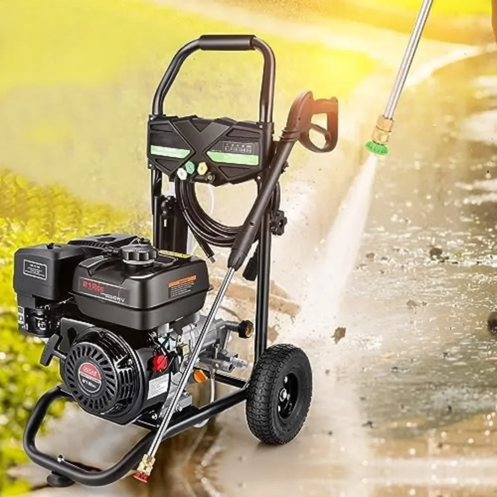 4000PSI-Pressure-Washer-2-8GPM-Gas-Power-Washer-212CC-Gas-Powered ...