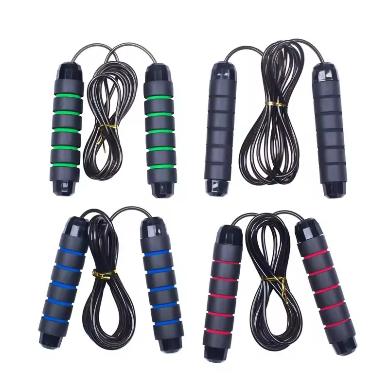Rapid-Speed-Jump-Rope-Steel-Wire-Skipping-Rope-Exercise-Adjustable ...