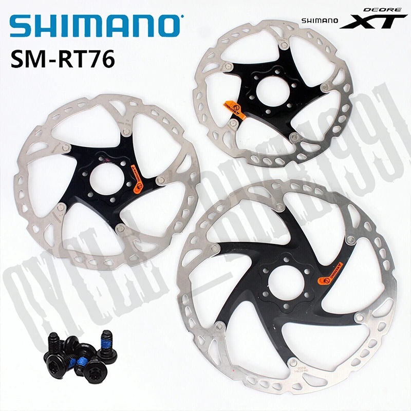 Shimano-Rotor-de-freno-de-disco-XT-RT76-disco-central-de-160mm-180mm-y ...
