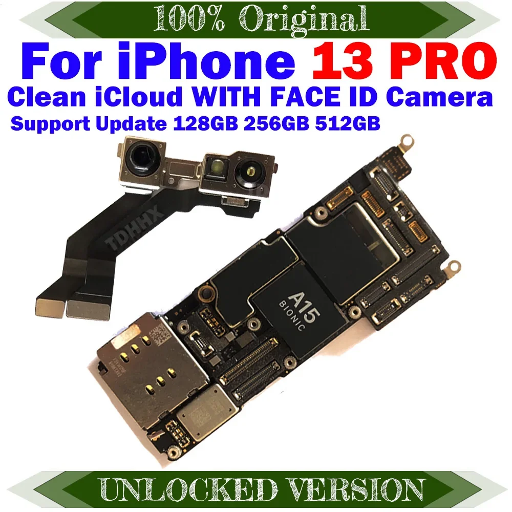 for-iPhone-13-Pro-Motherboard-Fully-Chips-With-Without-Face-ID-Camera ...