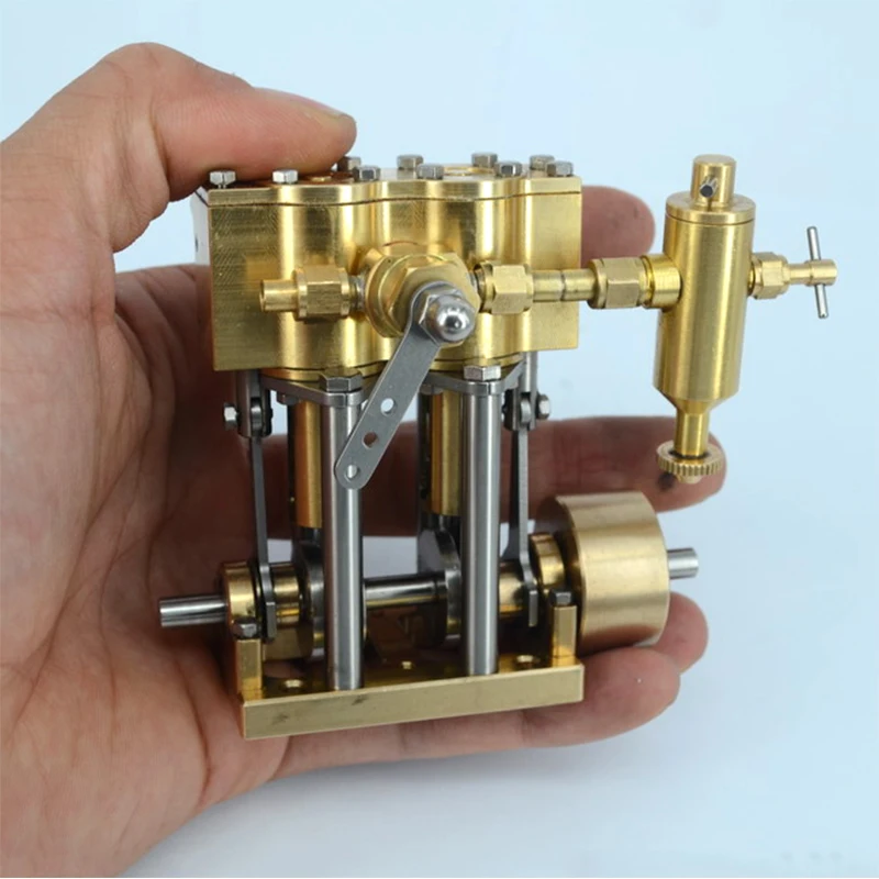 Vertical-Twin-cylinder-Reciprocating-Steam-Engine-Model-Mini-Engine-Is ...