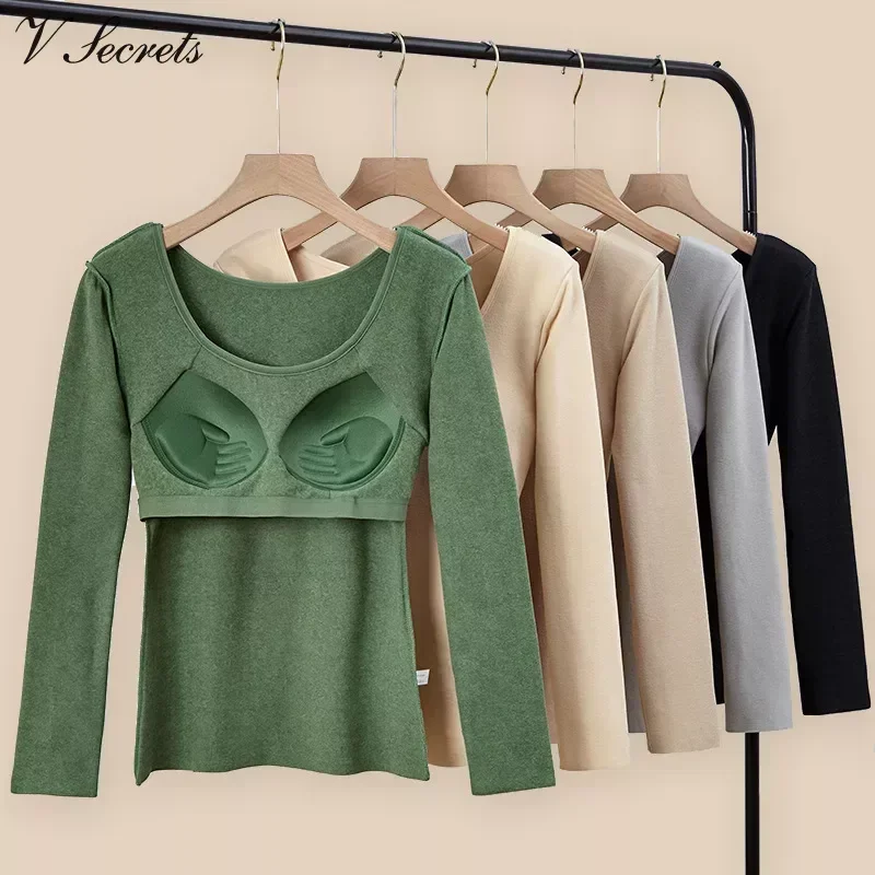 Women-Tank-Top-Thermal-Underwear-Winter-Warm-Tube-Tops-Camisole-Sexy ...