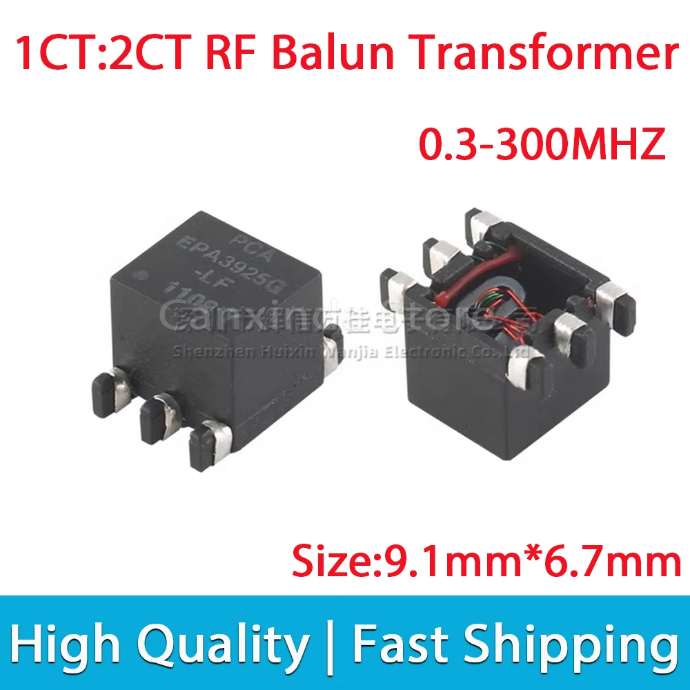 2-5-10pcs-SMD-Wideband-RF-Signal-Balun-Transformer-1CT-2CT-With-Tapped ...