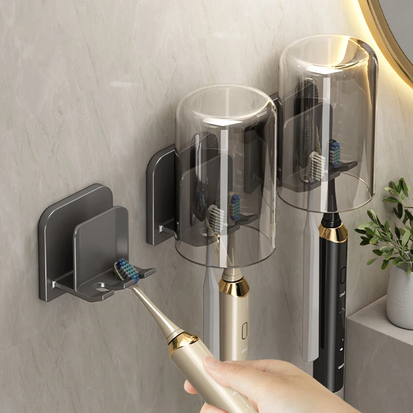 Toothbrush-Holder-Rack-Space-Aluminum-Bathroom-Shelf-Countertop-Storage ...