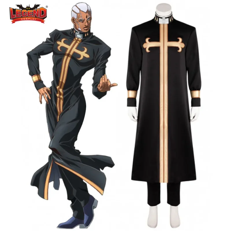 Disfraz-de-Anime-Enrico-Pucci-traje-de-JoJo-s-Bizarre-Adventure-Stone ...