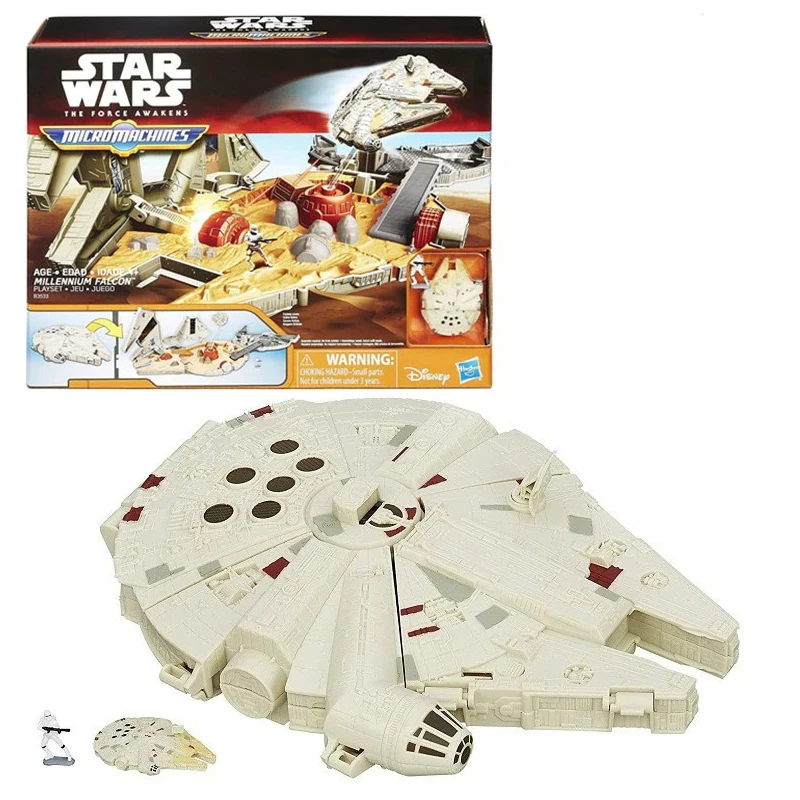 Star-Wars-Millennium-Falcon-Ve-culo-modelo-de-nave-espacial-micro-m ...