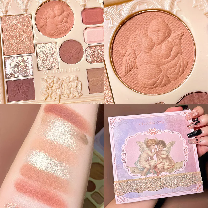 Angel-Relief-Eye-Shadow-Cheerflor-Amusement-Embossed-Blush-Highlight ...