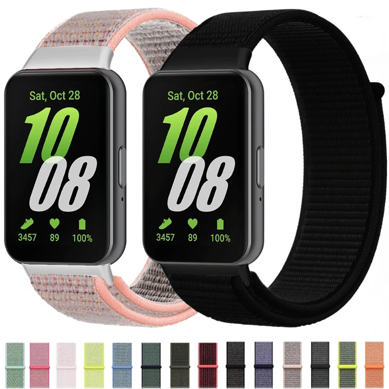Nylon-Loop-Strap-For-Samsung-Galaxy-Fit-3-Band-Breathable-Official ...