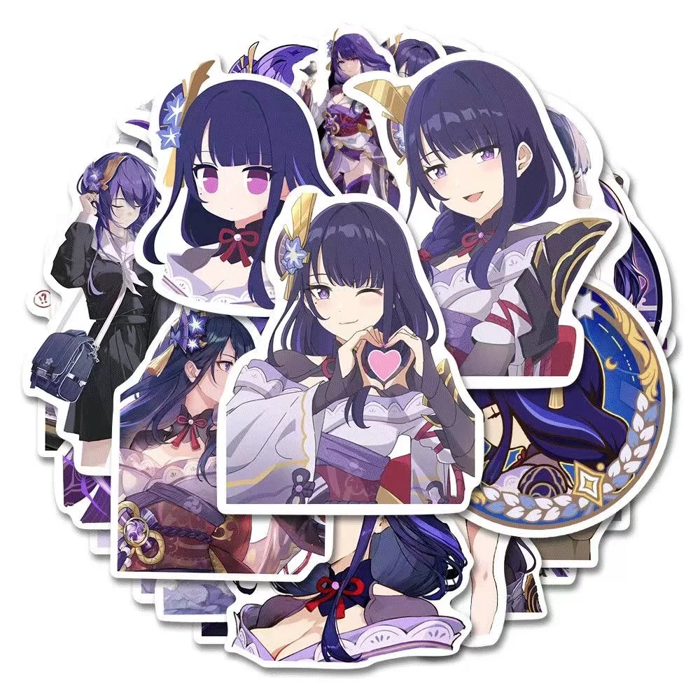 Sunsyea-Genshin-Impact-Merch-Character-Stickers-Raiden-Shogun-48-Pieces.jpg
