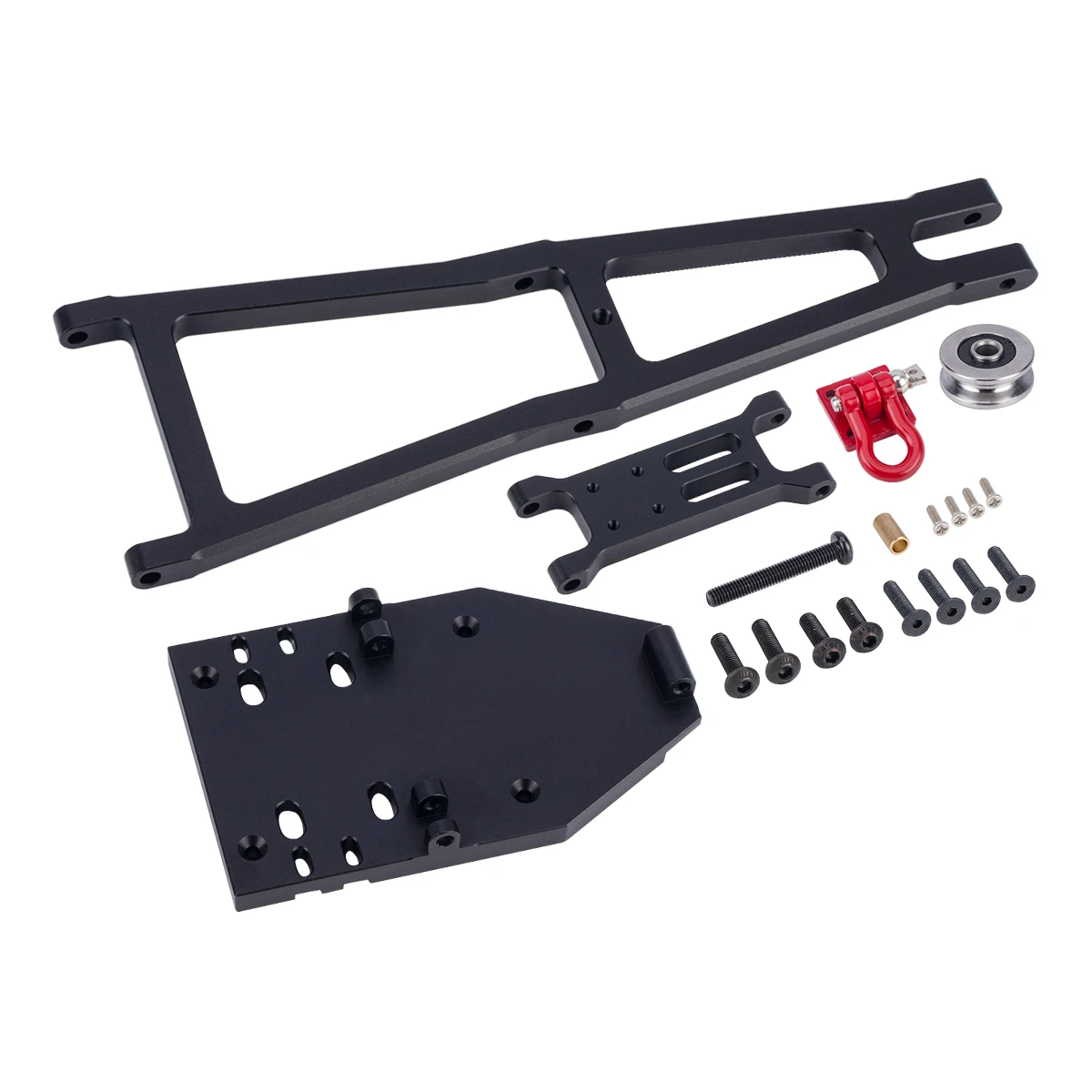 RC Tow Truck Kit RC Tow Truck Winch & Crane Kit For 1/10 Scale Crawlers ...