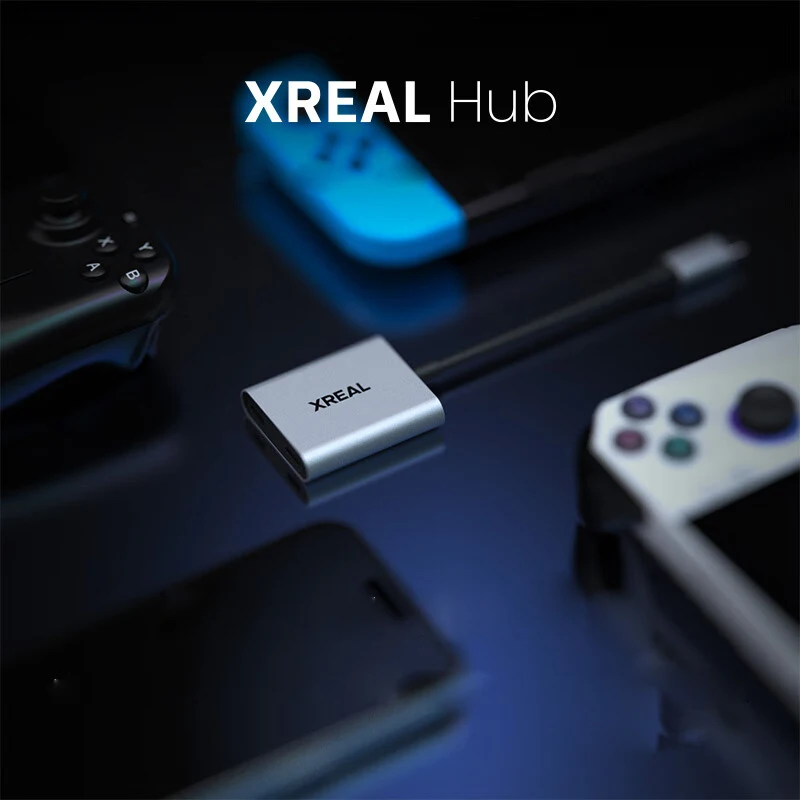 XREAL Hub for AR GlassesCharging Adapter for Switch 120Hz High Refresh ...