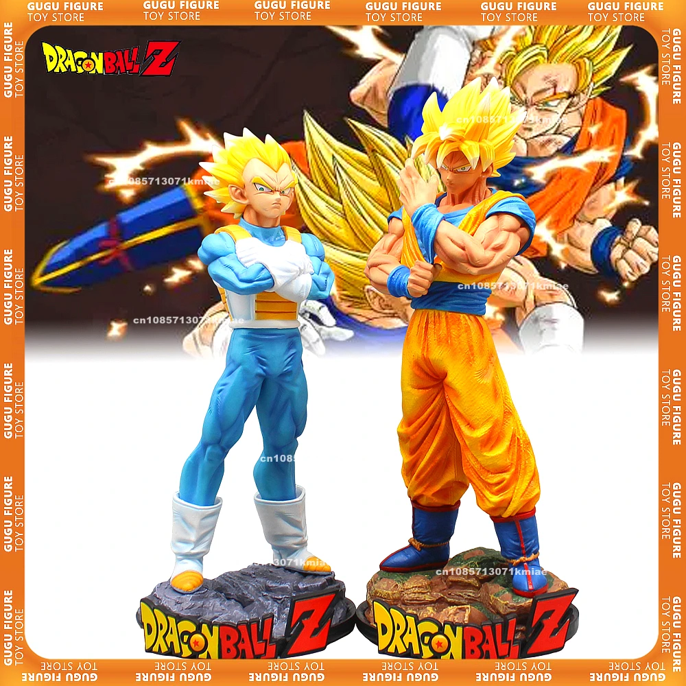 33cm-Dragon-Ball-Figure-Son-Goku-Vegeta-Anime-Figure-Super-Saiyan-Goku ...