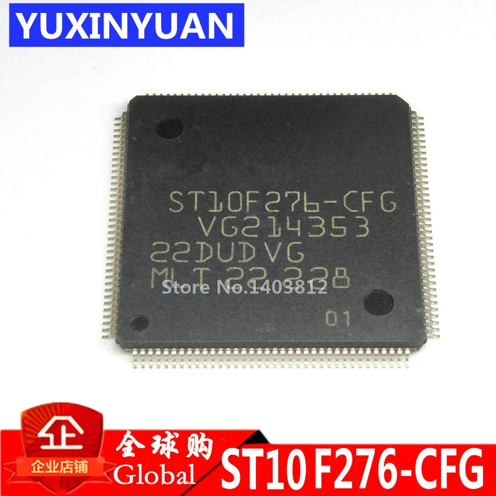 1PCS-ST10F276-CFG-ST10F276-ST10F276CFG-ST10F276-10F276-QFP144-IC-NEW-IN ...