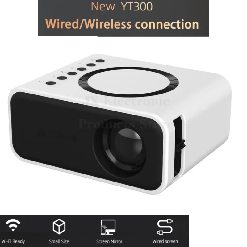 Projector-Smart-TV-WIFI-Portable-Home-Theater-Cinema-Sync-Android-Phone ...
