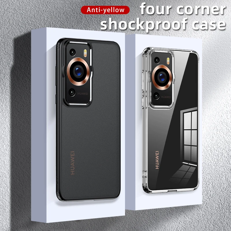 P60-Pro-For-Huawei-P60-Pro-Transparent-Acrylic-Shockproof-Phone-Case ...