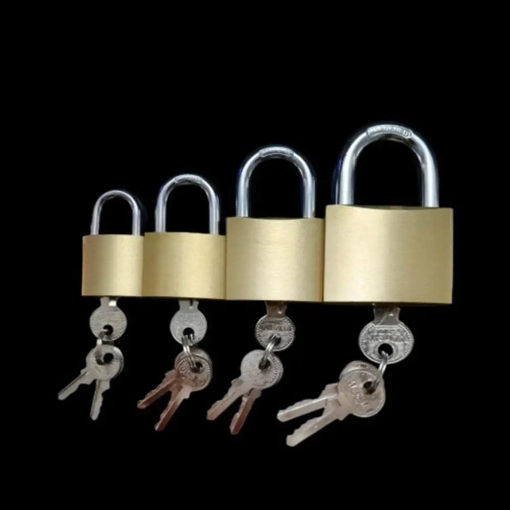 Copper-Padlock-Practical-Locker-Case-Mini-Padlock-Travel-Suitcase ...