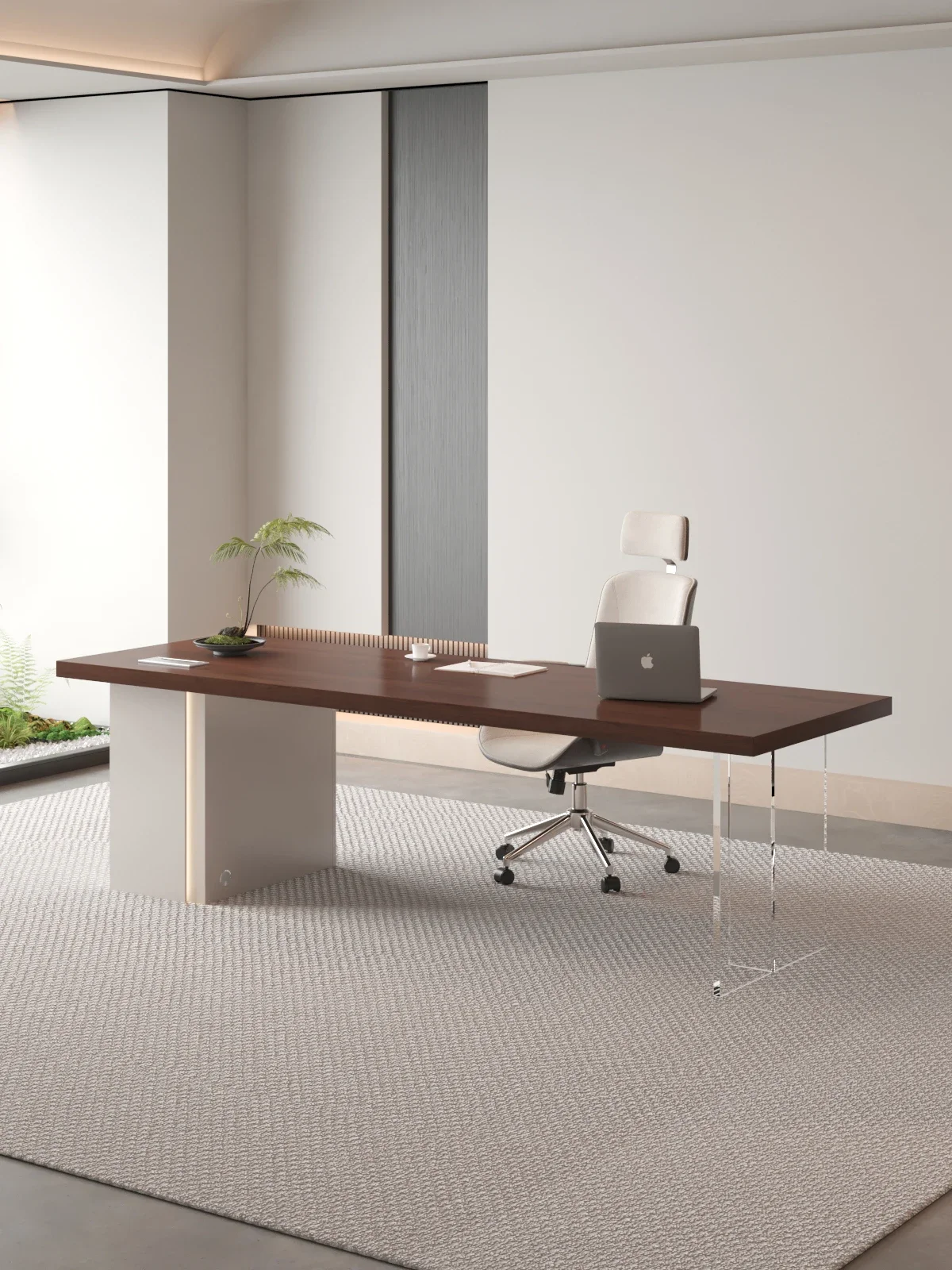 Living-Room-Large-Long-Office-Desk-Minimalist-Table-Home-Study-Hanging ...