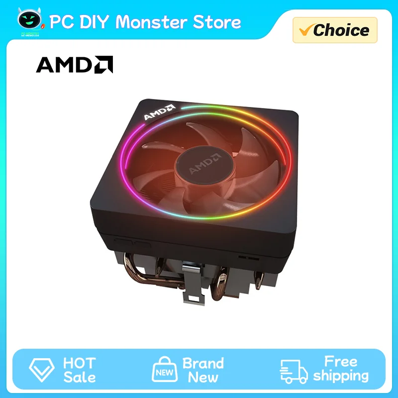 AMD-Ryzen-Original-Heat-Sink-Wraith-Spire-Prism-Stealth-Ghost-Prism-RGB ...