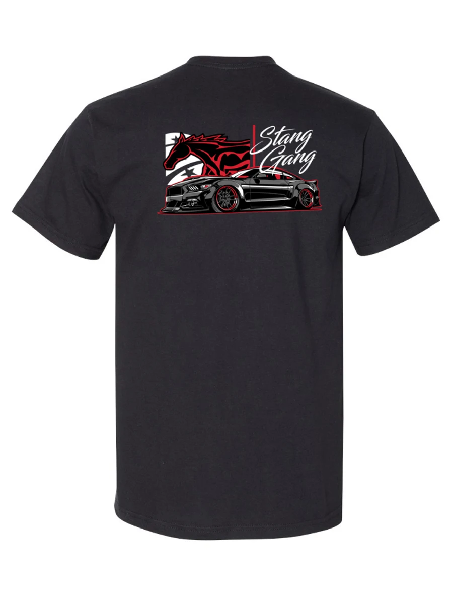 Stang-Gang-Cars-Street-Wear-Camiseta-de-algod-n-pesado-para-hombre ...
