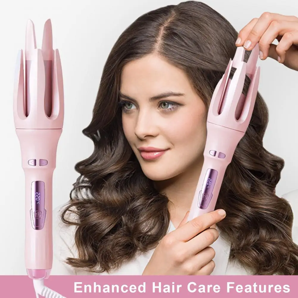 Self-rotating-Curling-Iron-Fast-Heating-32mm-Automatic-Curling-Iron ...