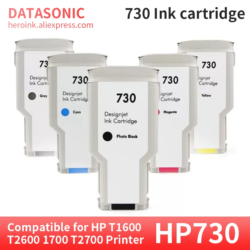 300ML-Compatible-Ink-Cartridge-For-HP-730-HP730-DesignJet-T1600-T1600dr ...