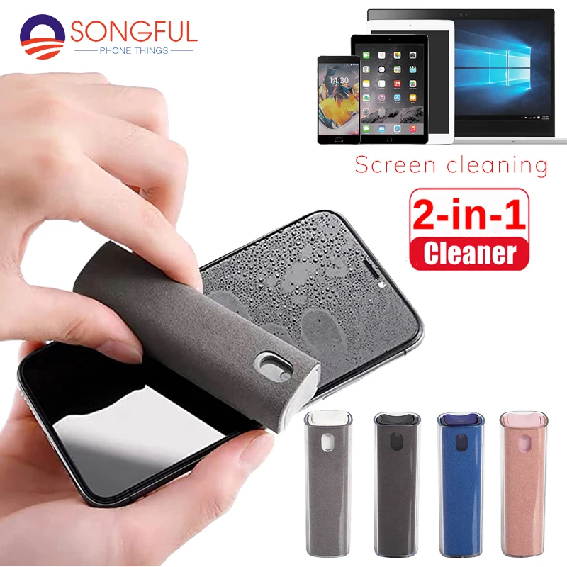2-In-1-Phone-Screen-Cleaner-Spray-Bottle-Microfiber-Cleaning-Cloth ...