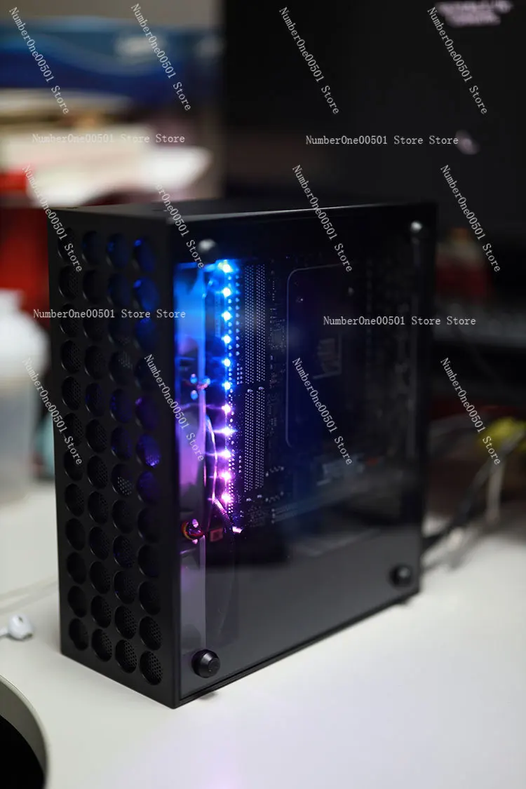 Маленькое алюминиевое шасси Captain V9 с двумя прорезями и половиной ...