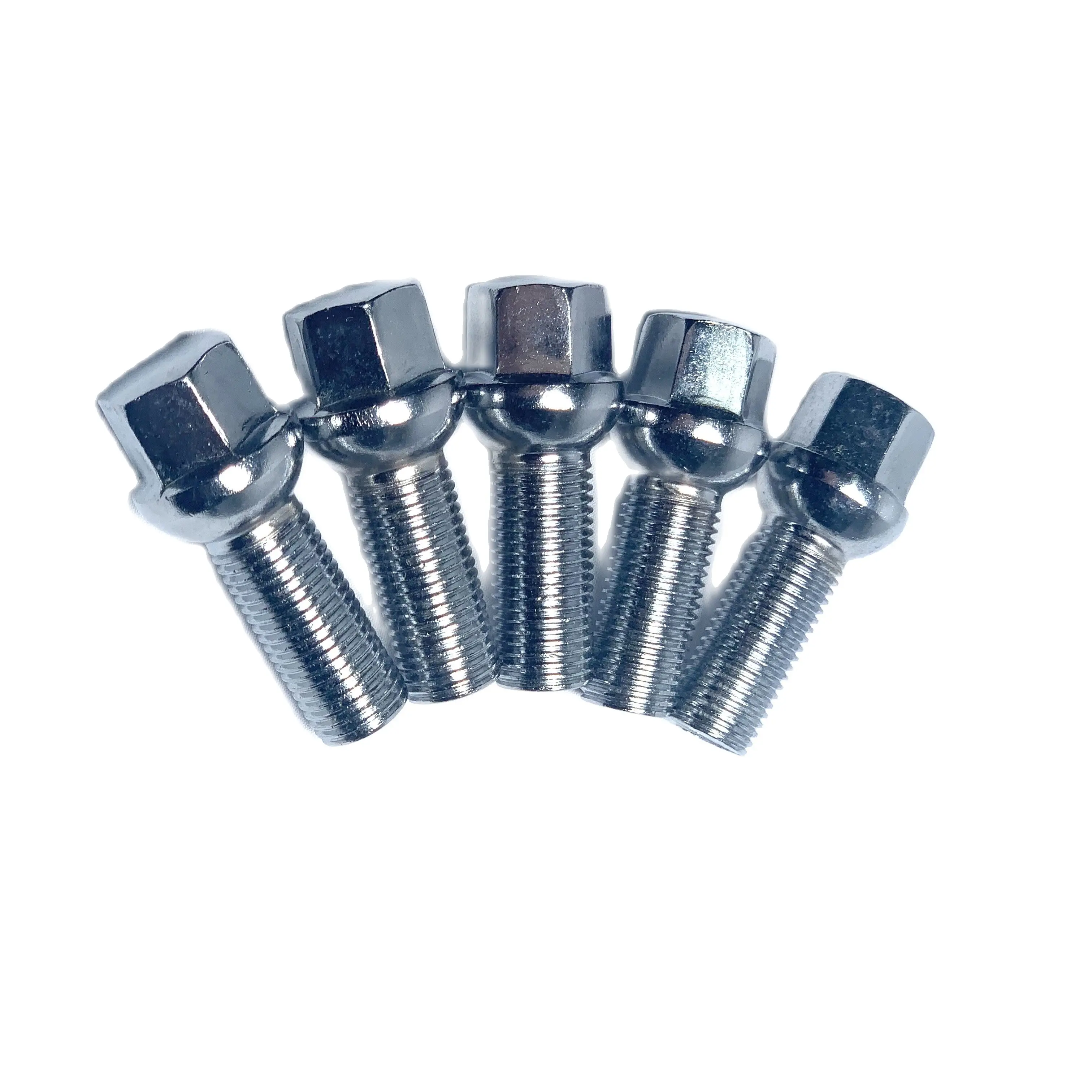 1pc-M14x1-5-Thread-Length-28mm-Extra-Long-Bolts-Lug-Bolt-Ball-Seat ...