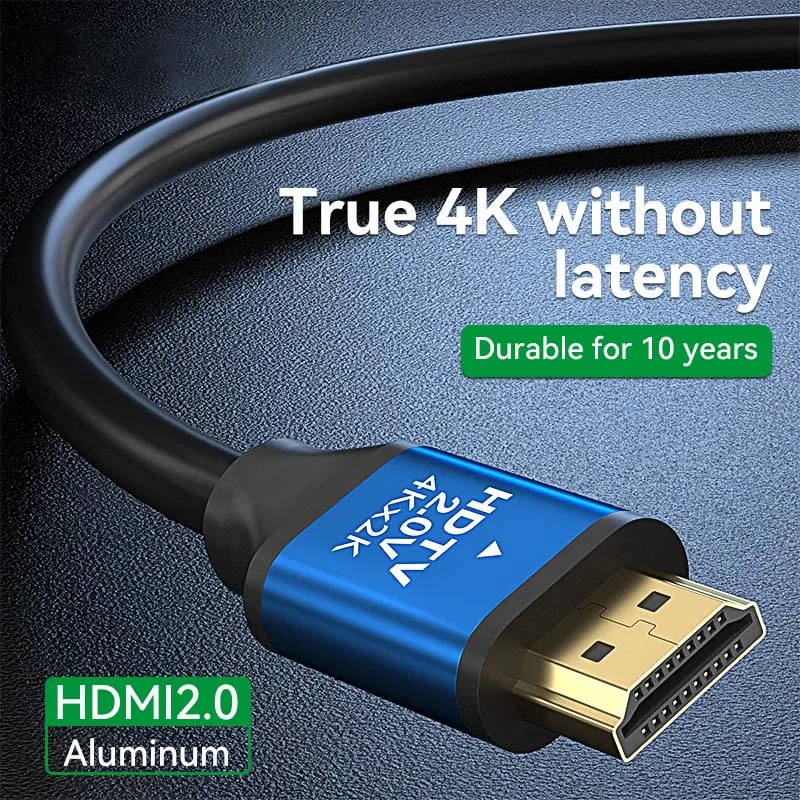 4K HDMI 2.0 Compatible Cable Splitter 4K@60Hz 18Gbps High Speed Adapter For PS5 RTX 3080 eARC ...