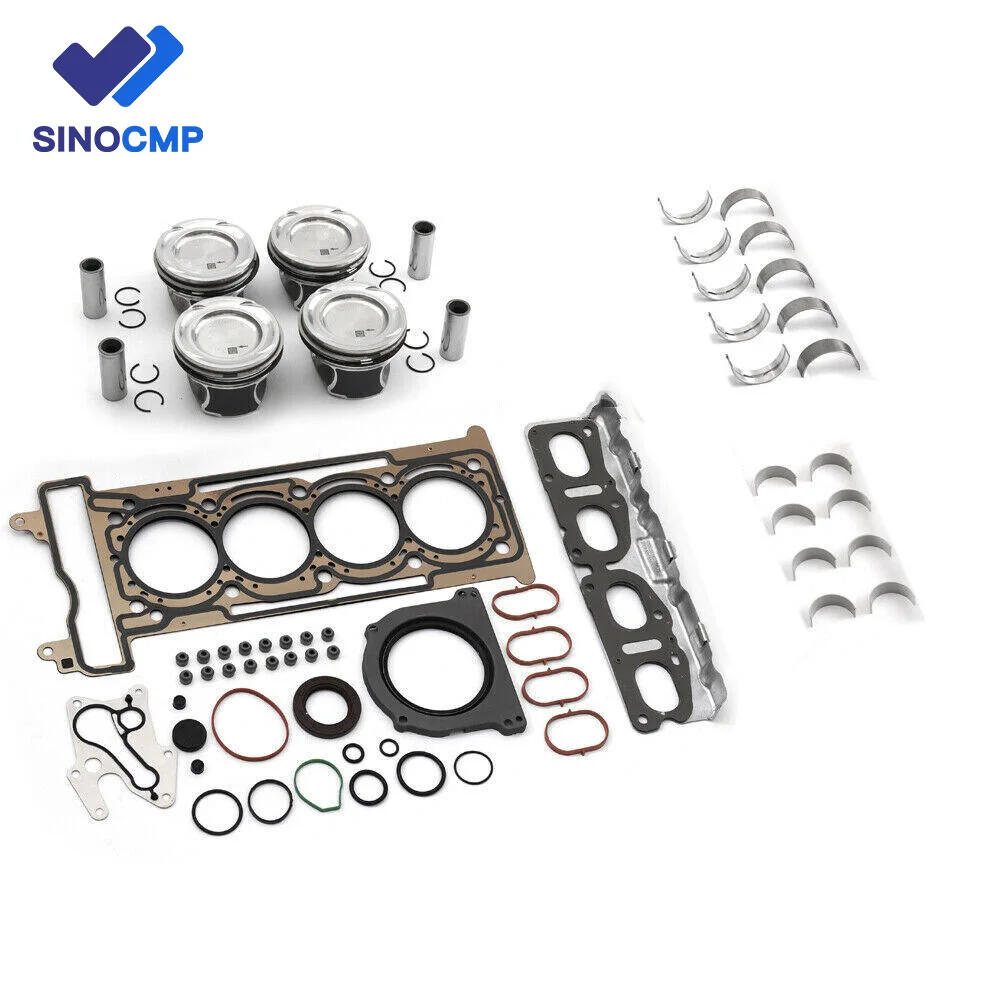 M274 Engine Overhaul Rebuild kit For Mercedes-Benz C250 E300 W205 W212 ...