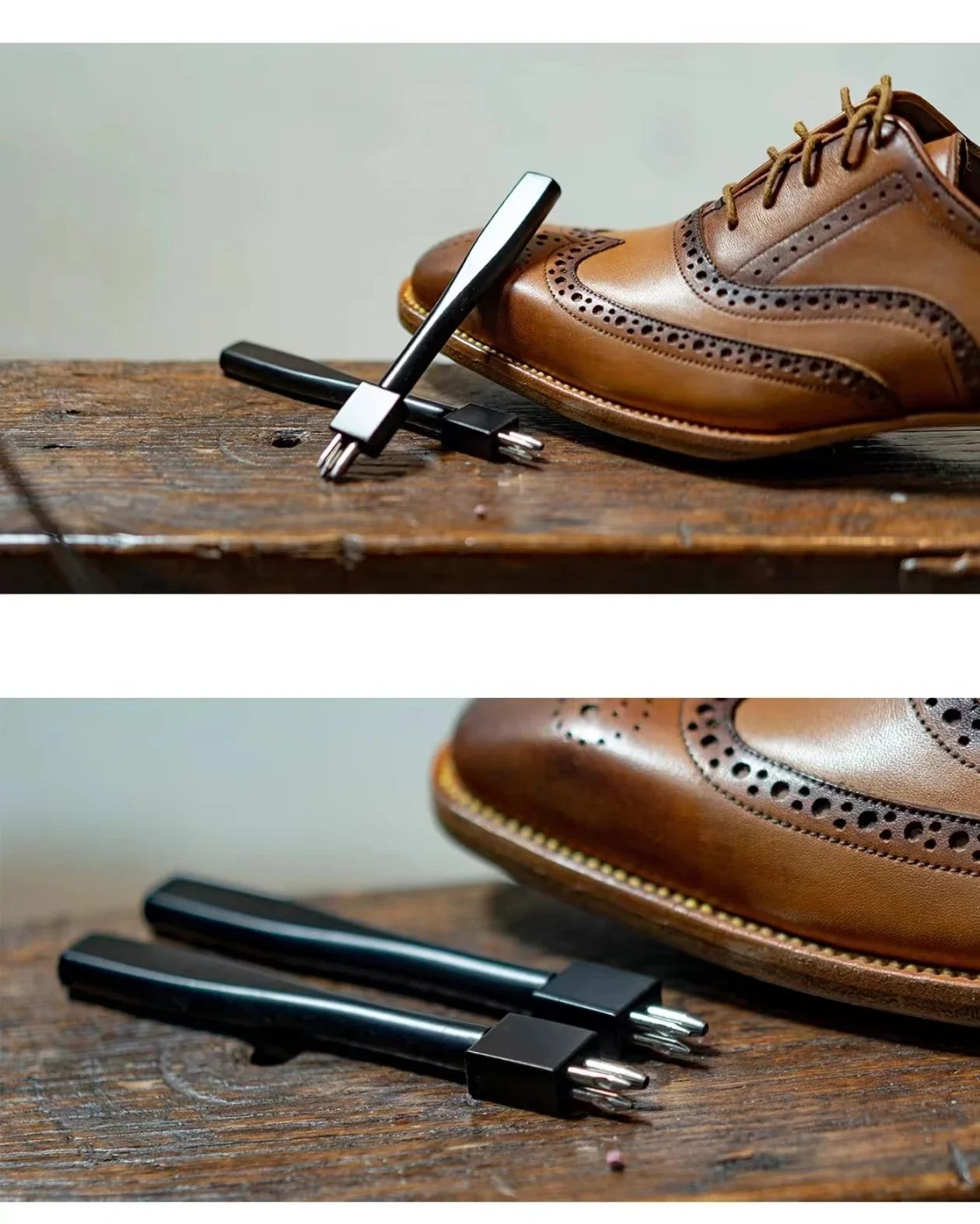 Leather-Punching-Tool-Handmade-Shoe-Making-Tool-Hollow-Round-Hole ...